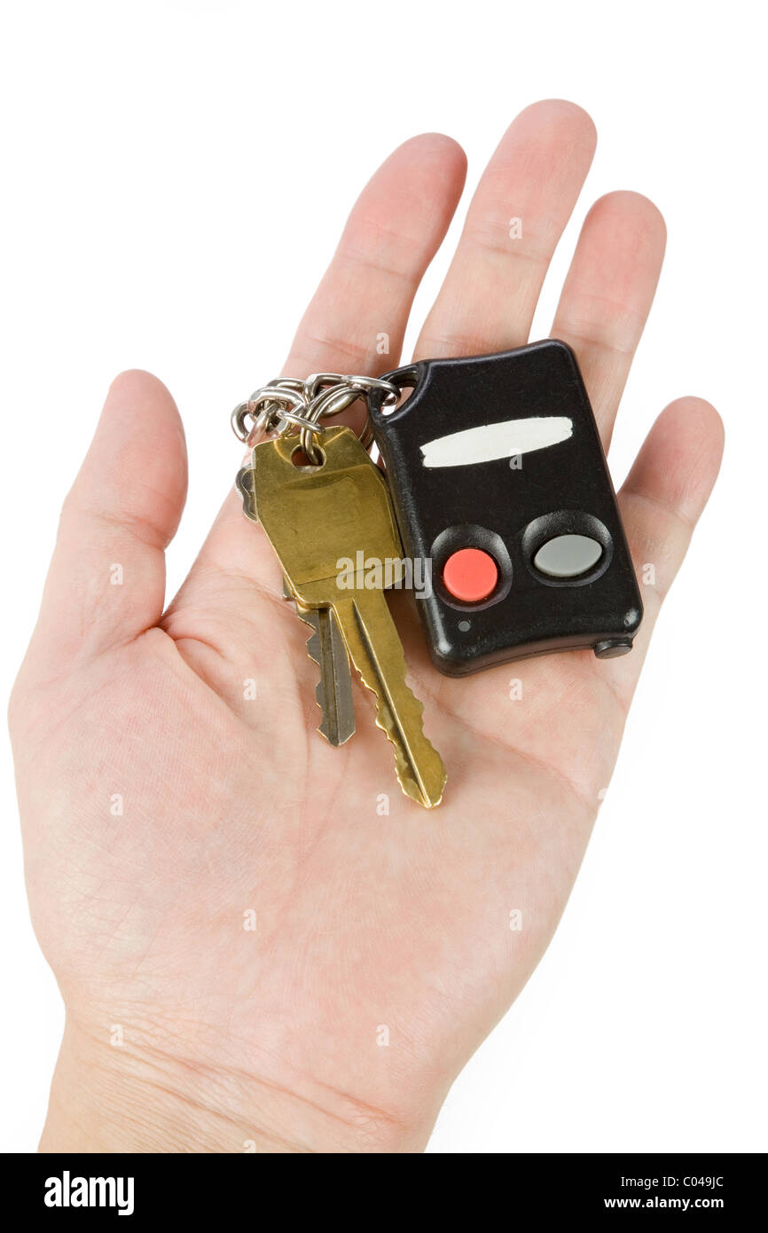 car keys and Remote Control Stock Photo - Alamy