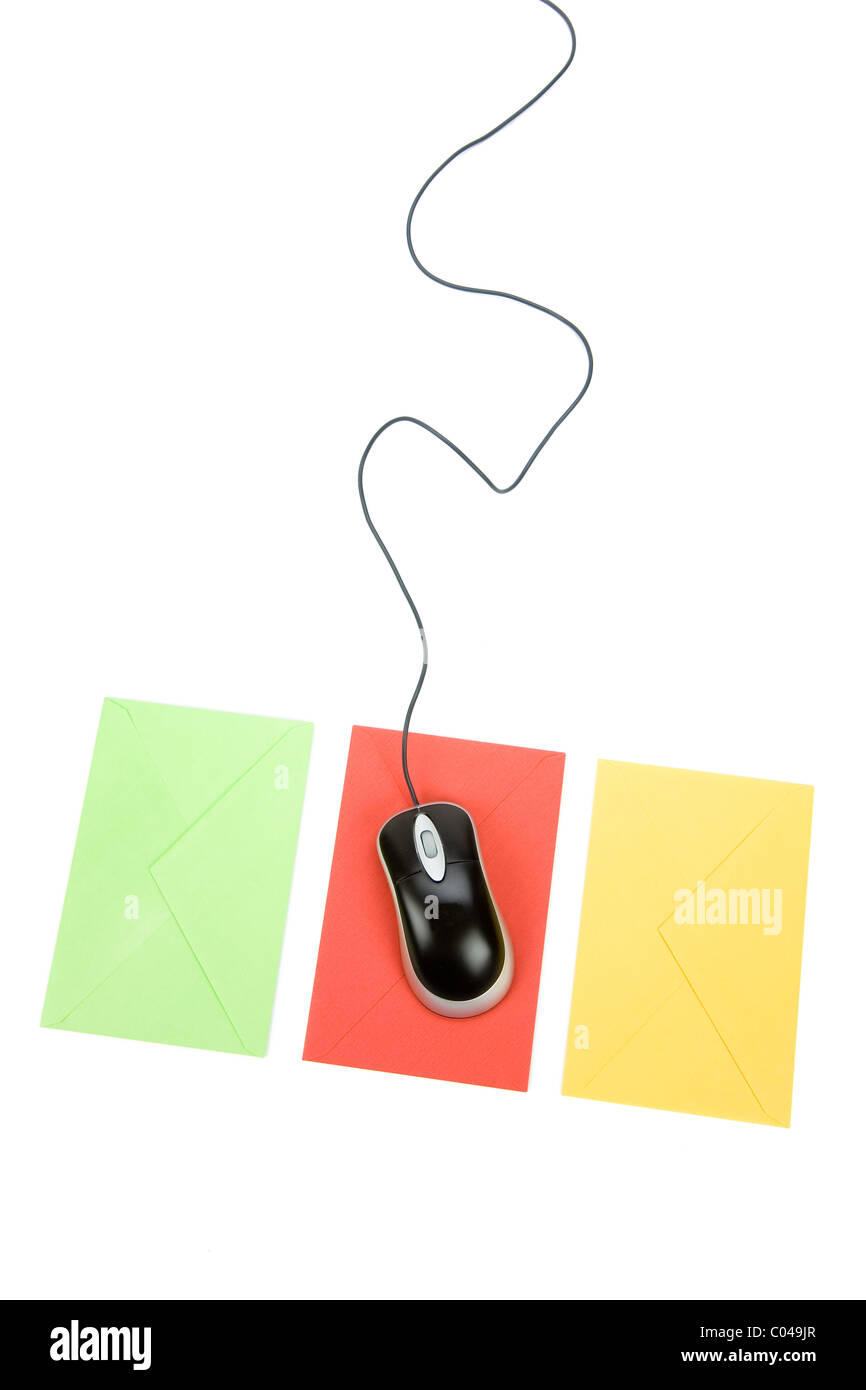 Yellow computer mouse hi-res stock photography and images - Alamy