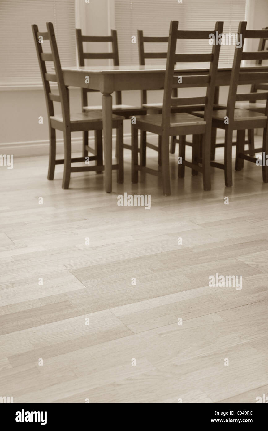 dining room and dining table for background Stock Photo - Alamy