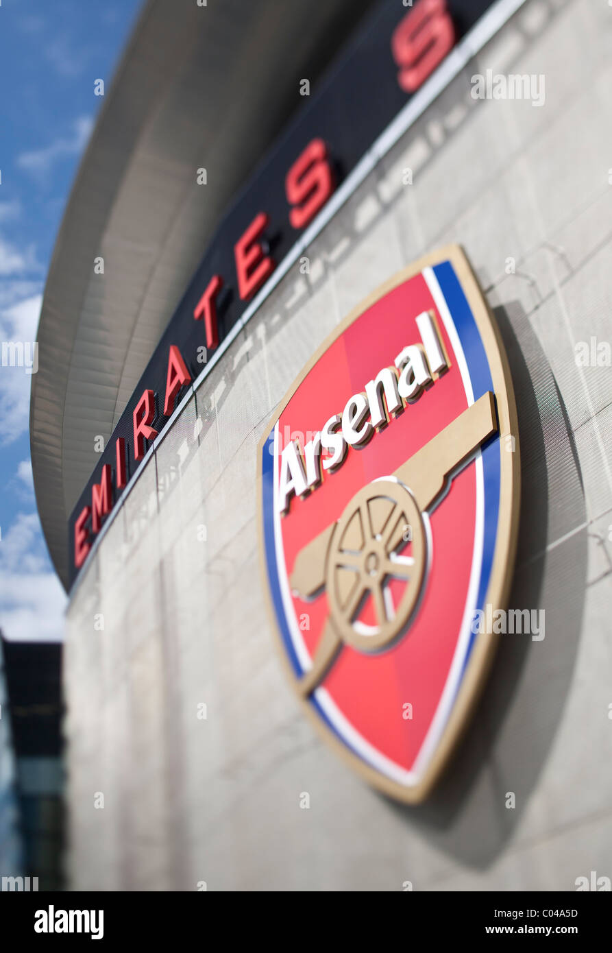 Emirates Stadium, Home of Arsenal Football Club Stock Photo - Alamy