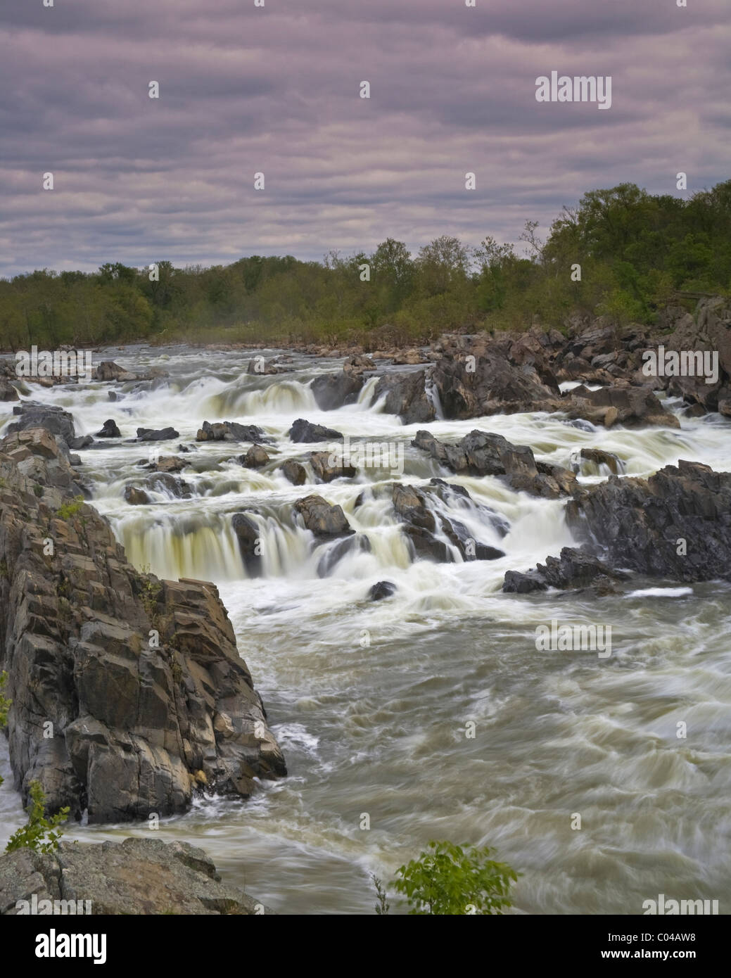 Cascades at Great Falls Park outside of Washington, DC Stock Photo - Alamy