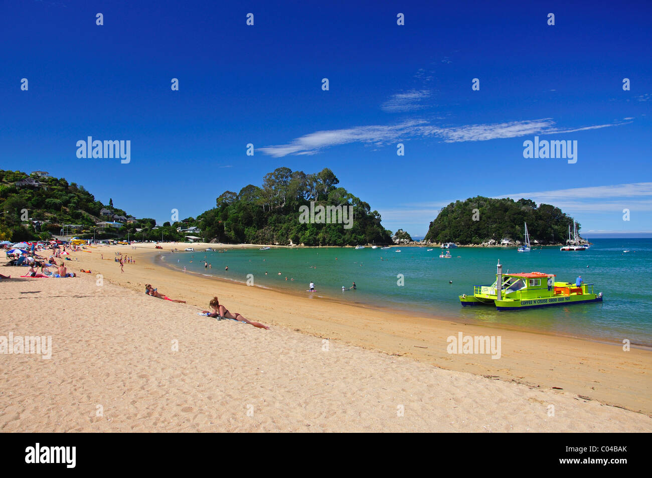 Kaiteriteri Beach, Kaiteriteri, Motueka, Tasman Region, South Island ...