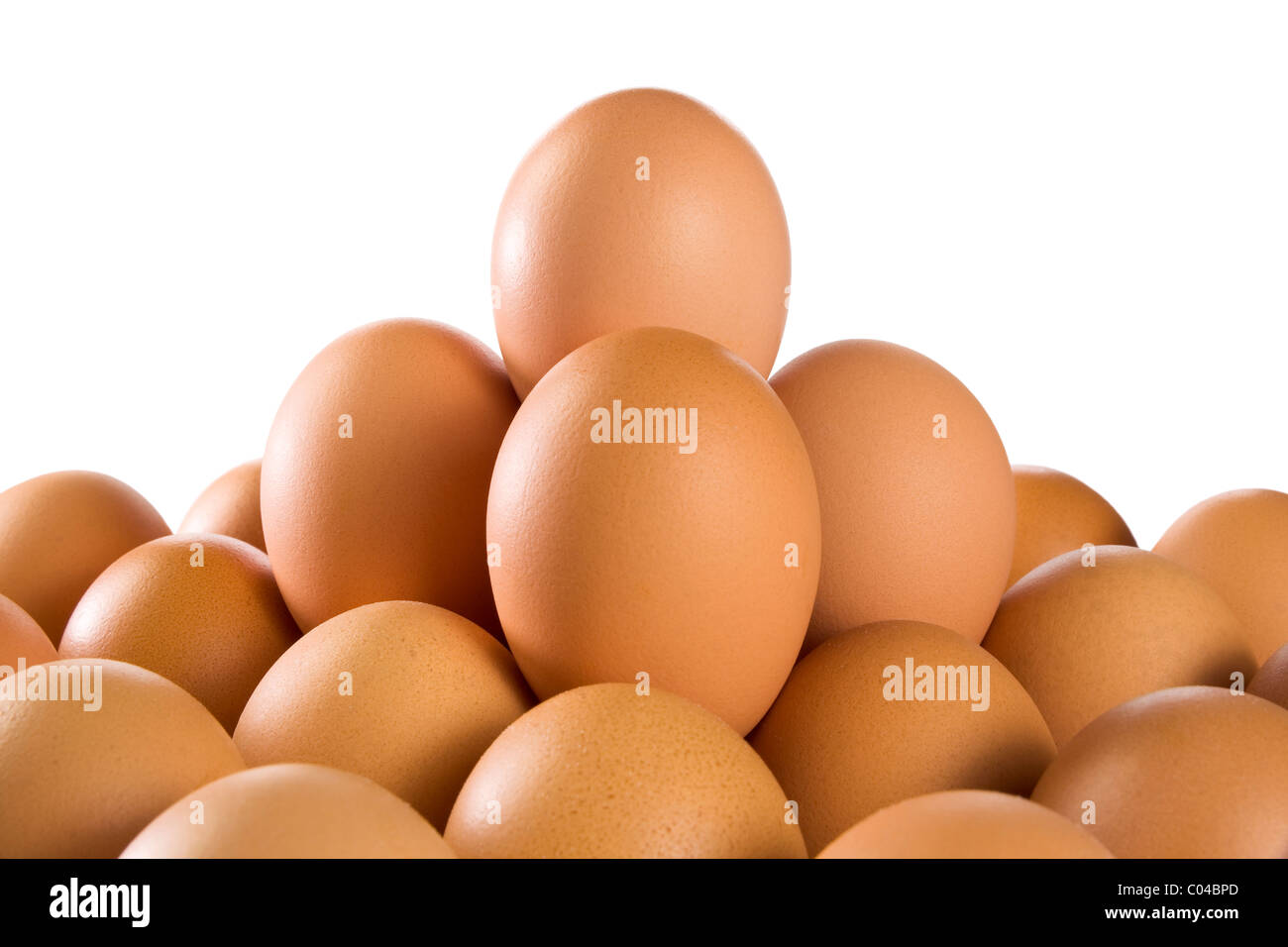 Stacks of Eggs Stock Photo - Alamy