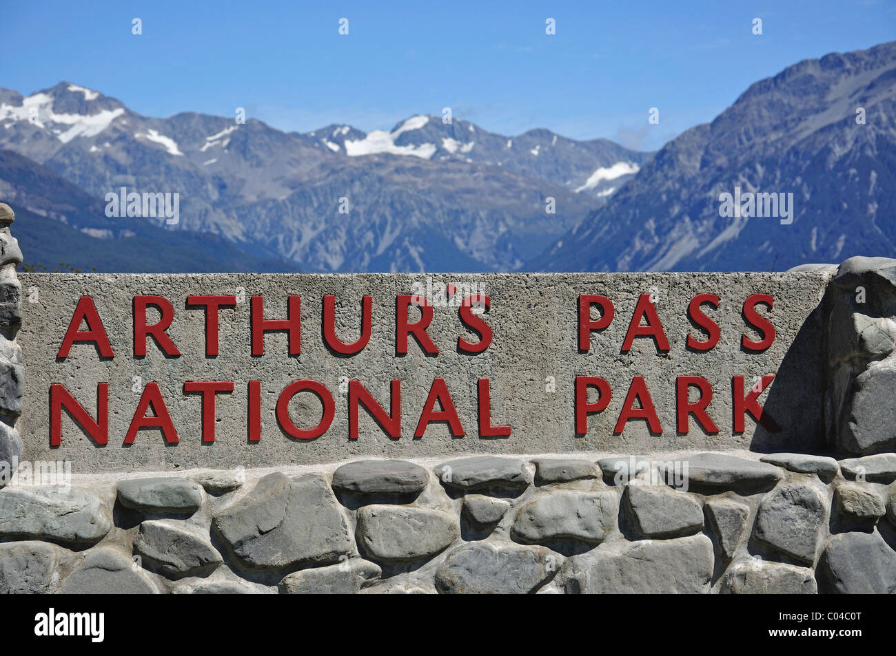 New zealand south island arthurs hi-res stock photography and images ...