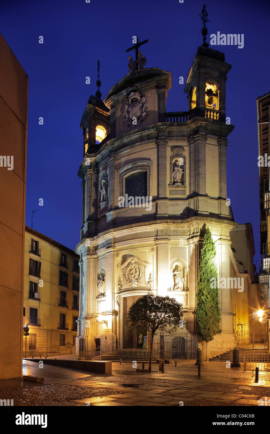 Basilica de San Miguel in Madrid, Spain Stock Photo - Alamy