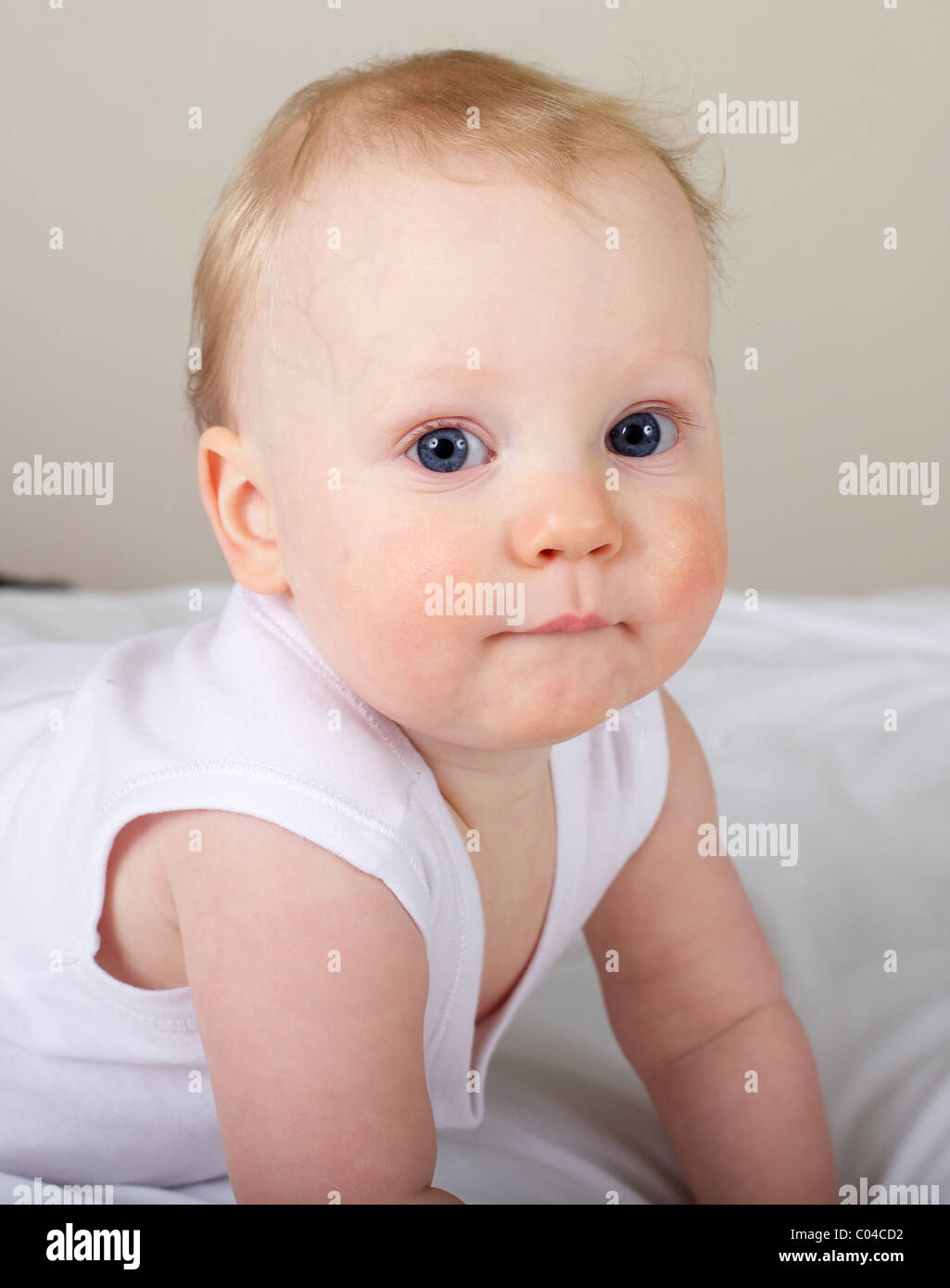 Young school boy smiling Stock Photo - Alamy