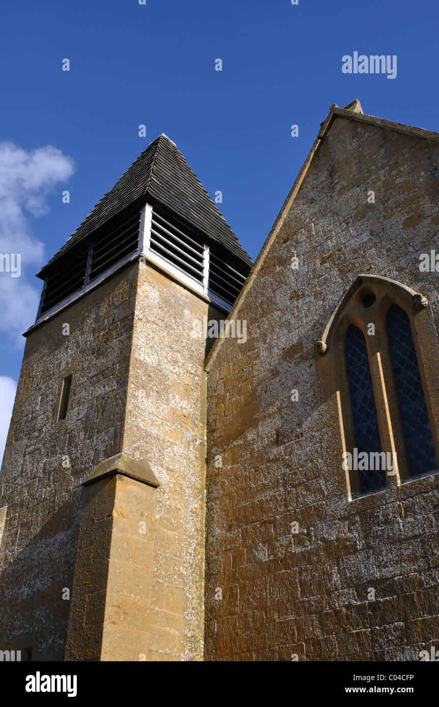 St. Barnabas and St. Nicholas Church, Burmington, Warwickshire, England ...