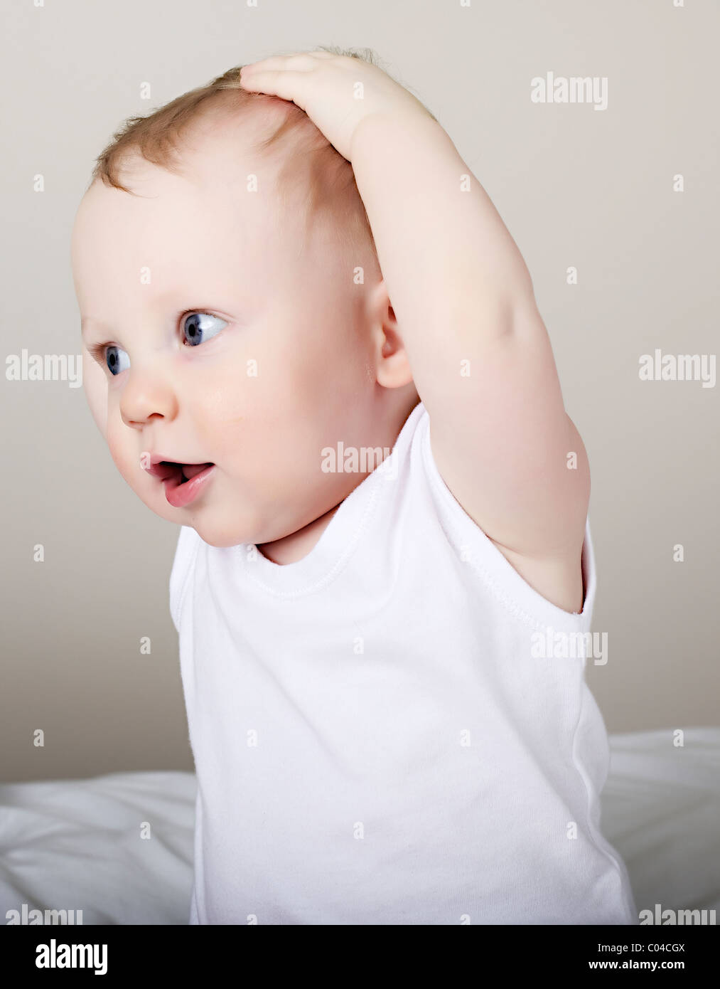 cute baby playing Stock Photo - Alamy
