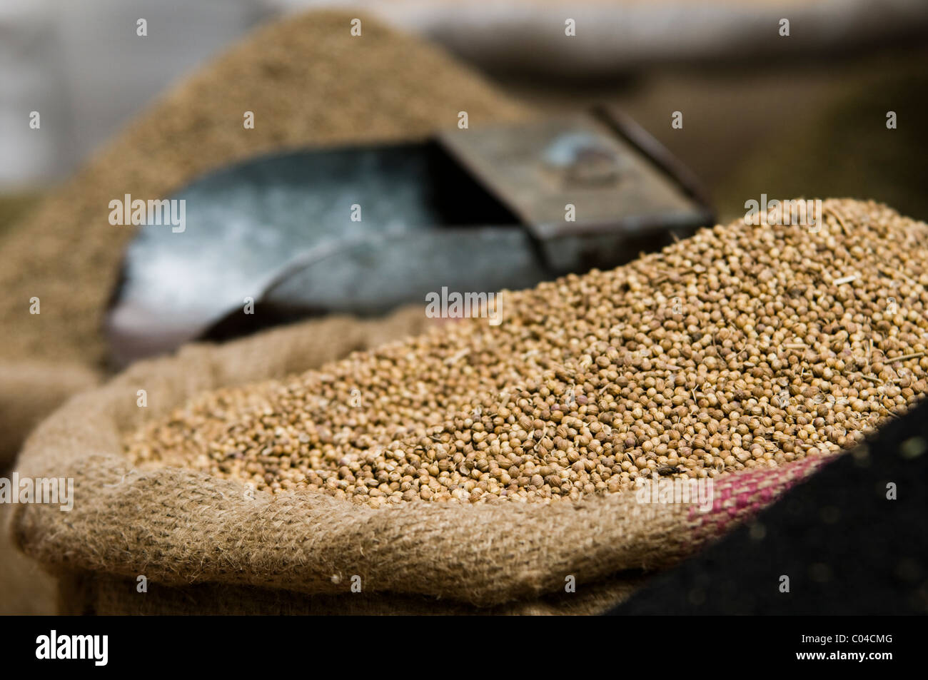 Grains sold in the vibrant Cairo markets in Egypt Stock Photo - Alamy