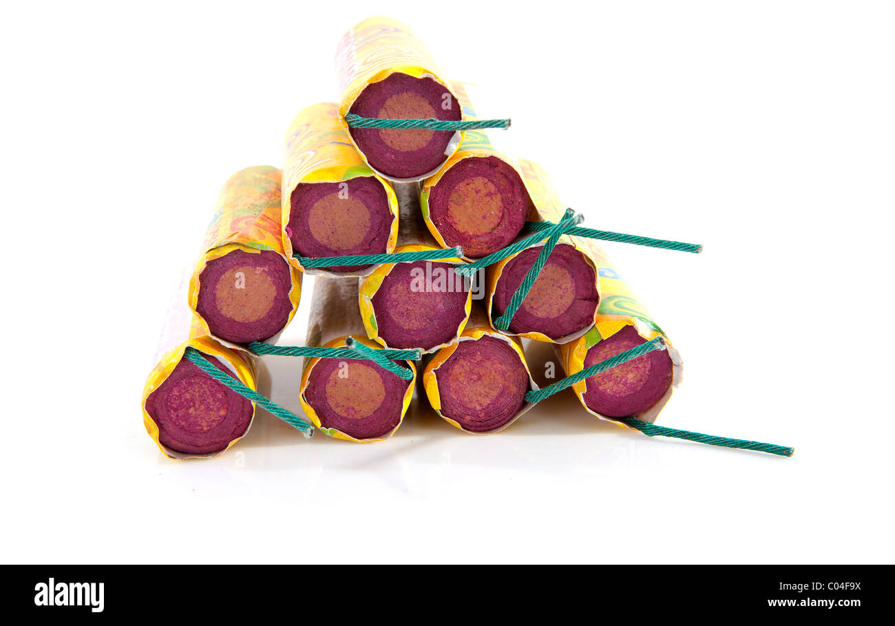 Firecracker Cut Out Stock Images & Pictures - Alamy
