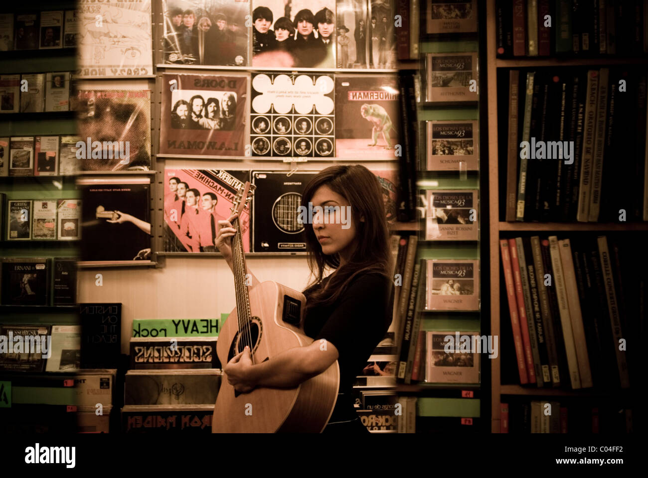 Anni B Sweet, Spanish singer and songwriter, in Madrid, Spain Stock ...