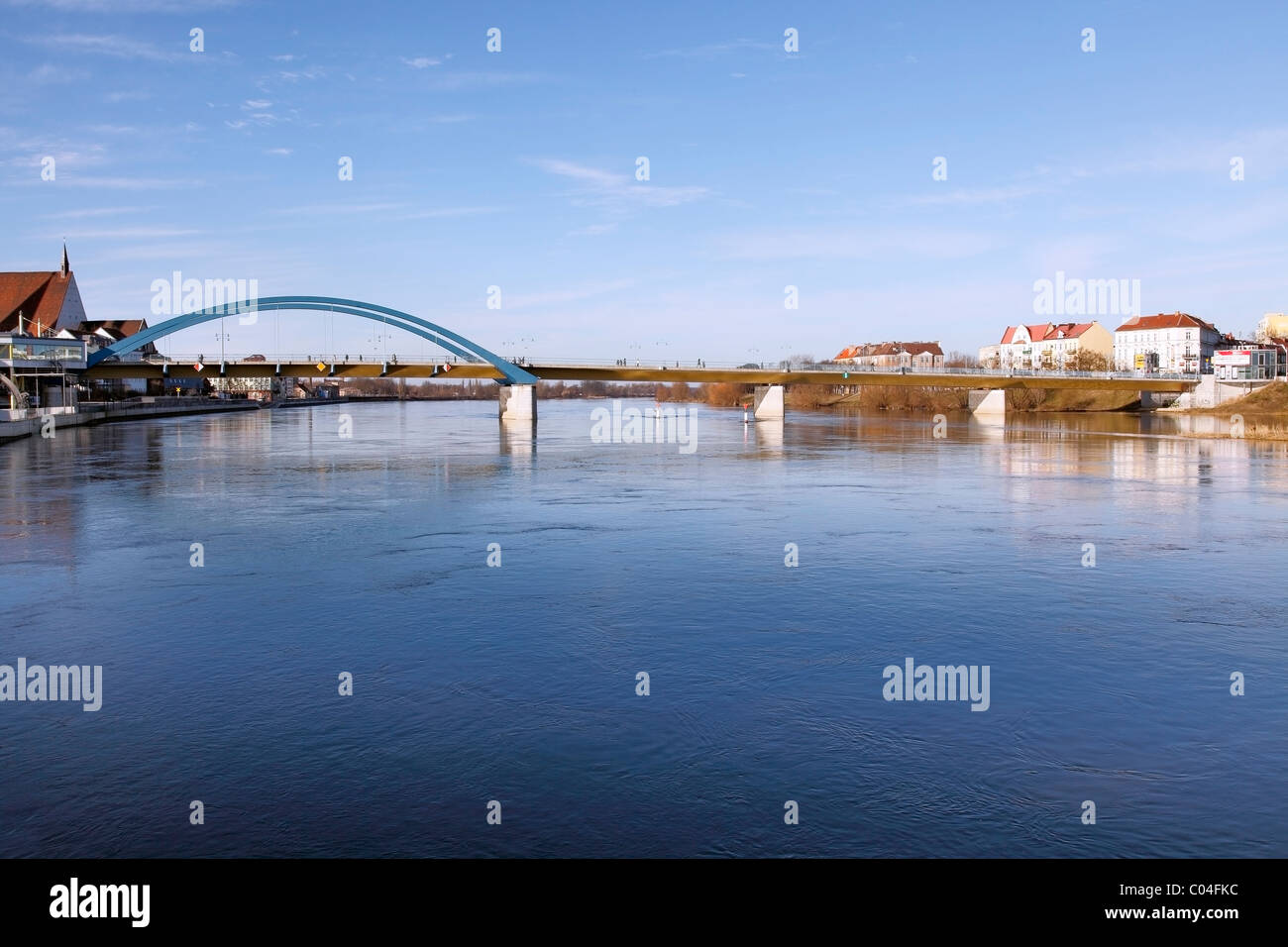 River Oder, Slubice / Frankfurt Oder, Poland Stock Photo - Alamy