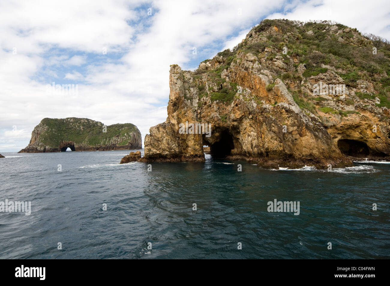 Poor Knights Islands off New Zealand's Pacific coast in Northland are ...