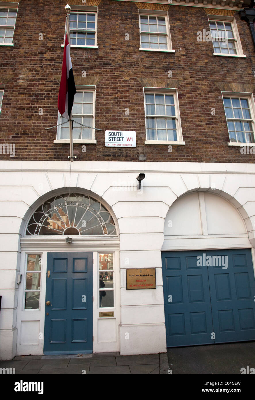 Egyptian embassy hi-res stock photography and images - Alamy