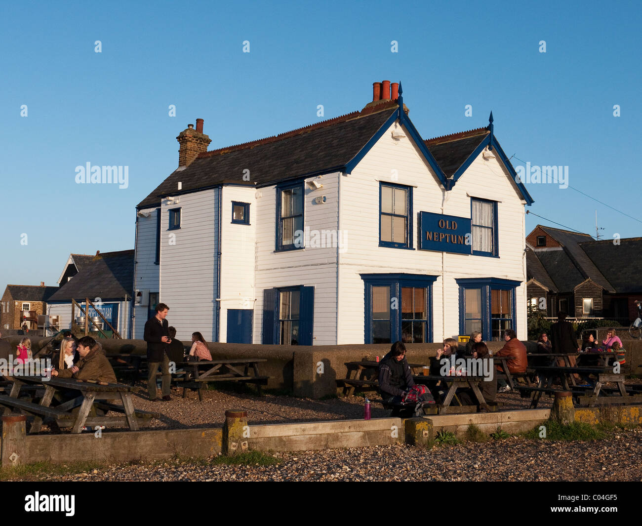 Old neptune pub whitstable beach hi-res stock photography and images ...