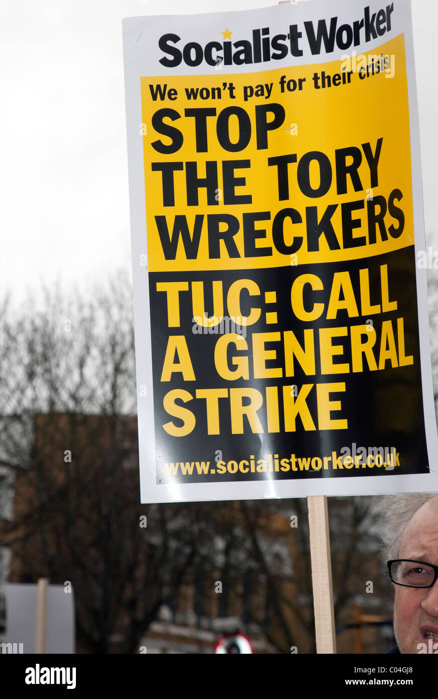 Demonstration general strike london hi-res stock photography and images ...