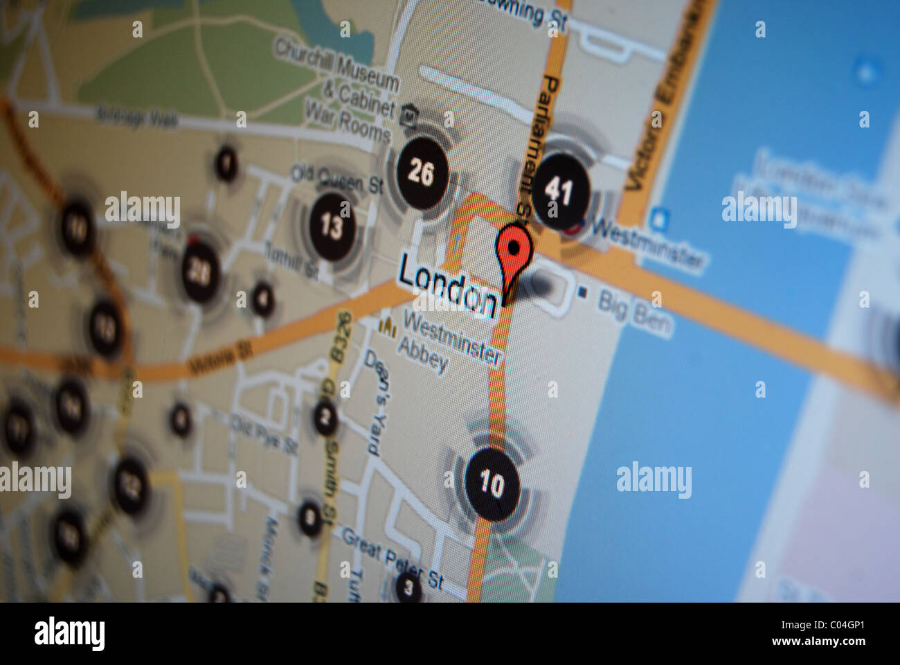 Police uk crime map london hi-res stock photography and images - Alamy