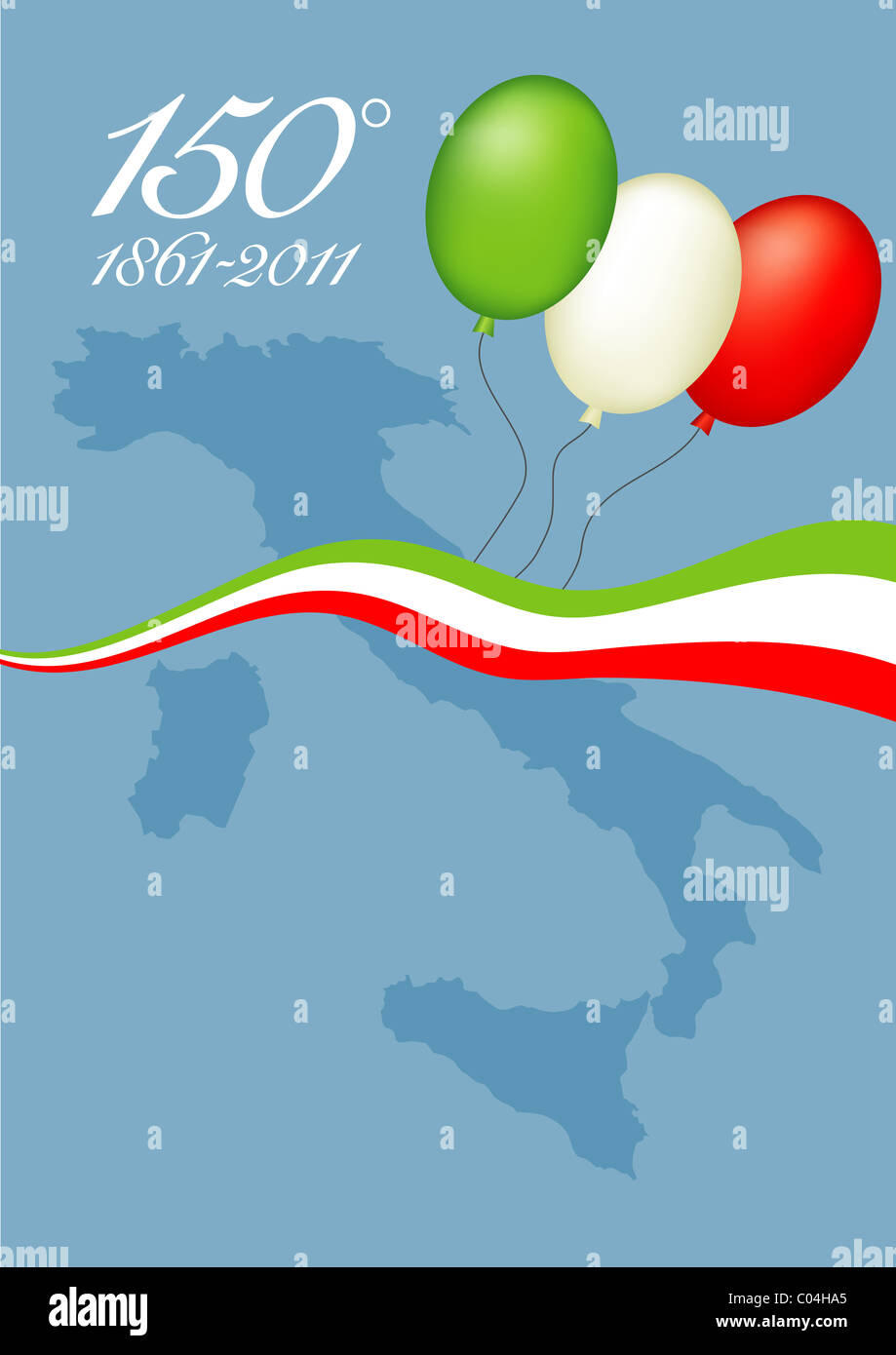 Unification of italy map High Resolution Stock Photography and Images ...