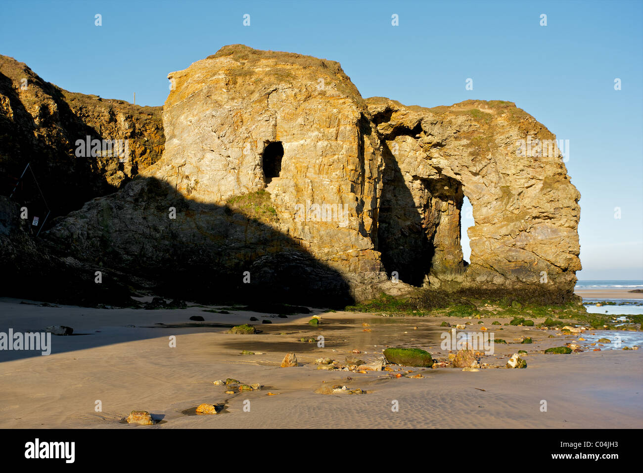 Chapel rock perranporth hi-res stock photography and images - Alamy