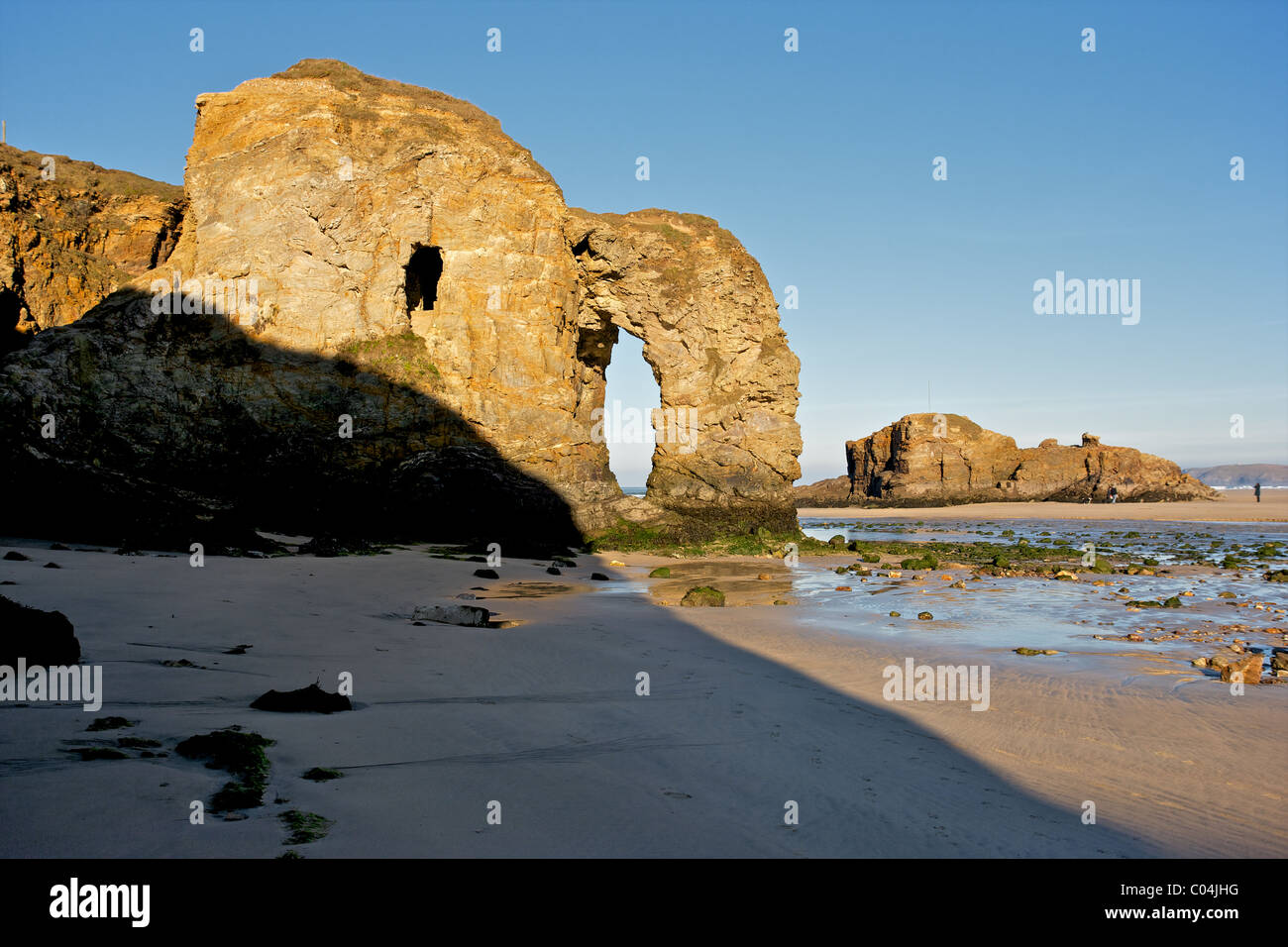 Chapel rock perranporth hi-res stock photography and images - Alamy