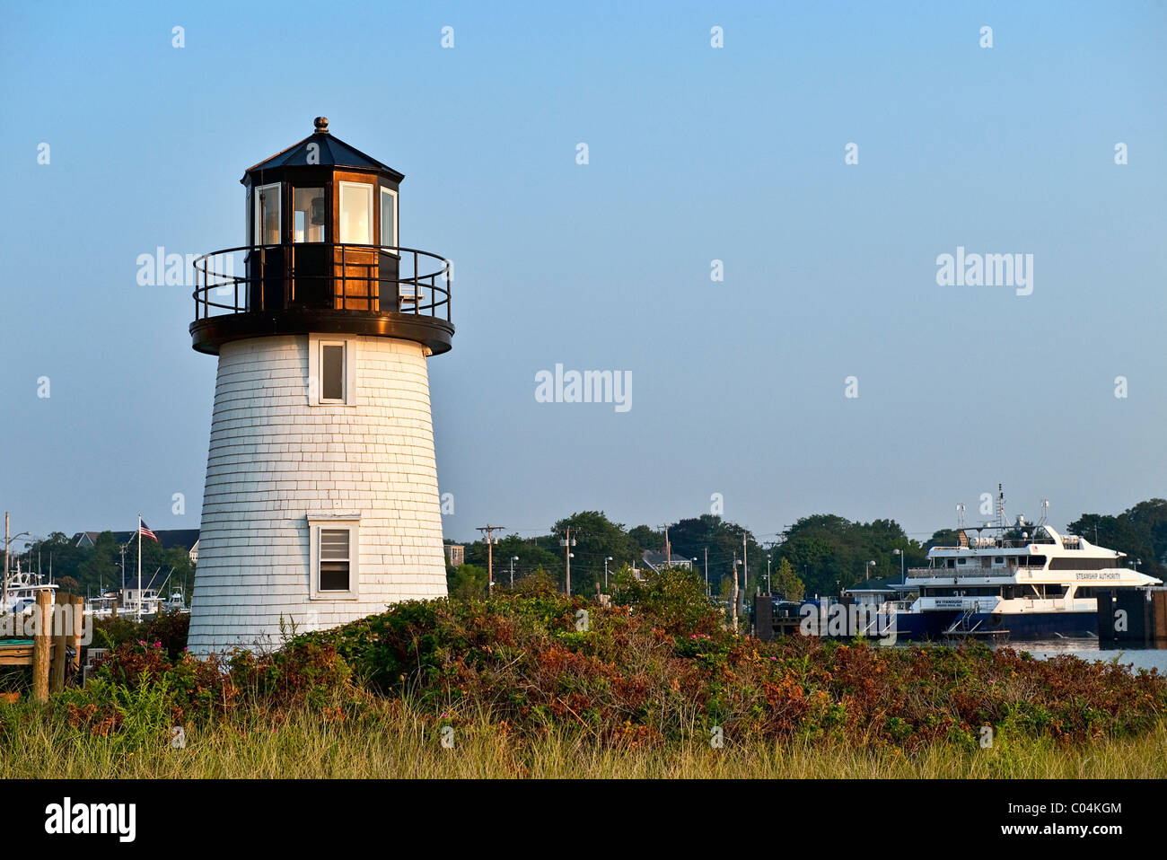 Hyannis Lighthouse, Hyannis, Cape Cod, Massachusetts, USA Stock Photo ...
