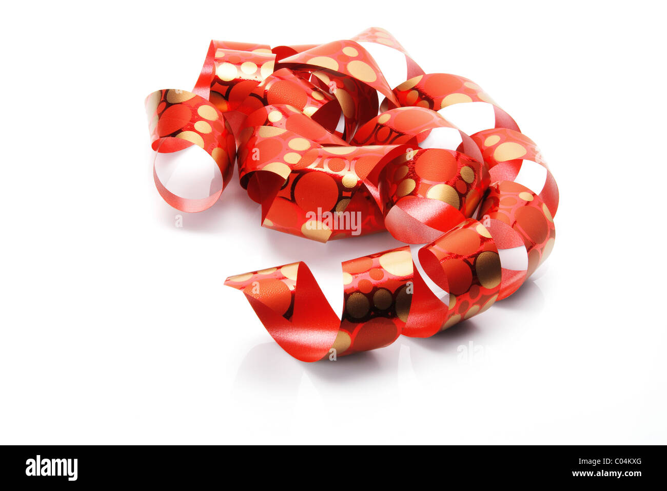 Spiral ribbon Cut Out Stock Images & Pictures - Alamy