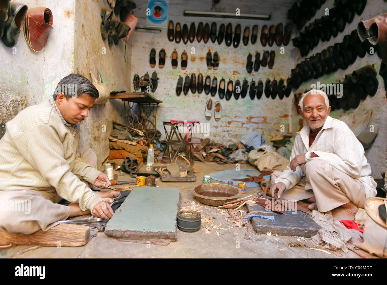 Leather india industry hi-res stock photography and images - Alamy