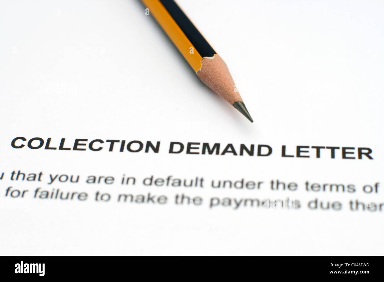 Final Demand Invoice High Resolution Stock Photography and Images - Alamy