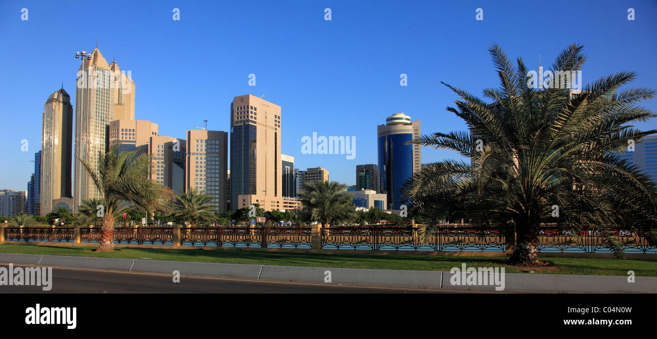 United Arab Emirates, Abu Dhabi, Corniche Road Stock Photo - Alamy