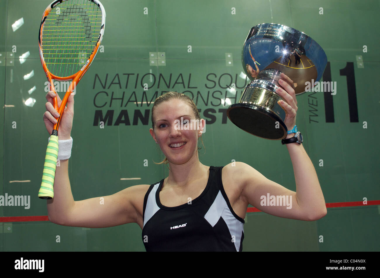 Laura Massaro won the British Squash National Championship in ...