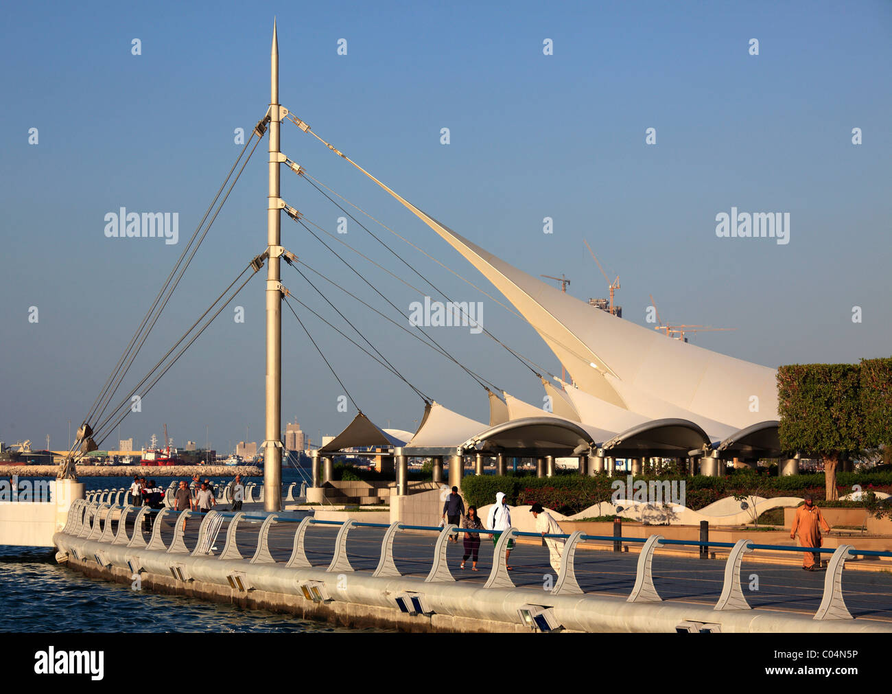 United Arab Emirates, Abu Dhabi, Corniche Beach Park Stock Photo - Alamy