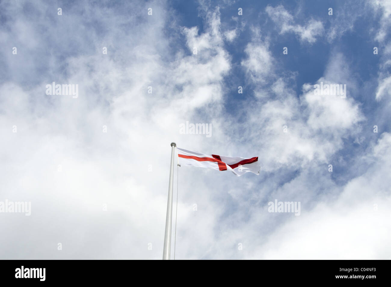 England flag. St George's Cross Stock Photo - Alamy