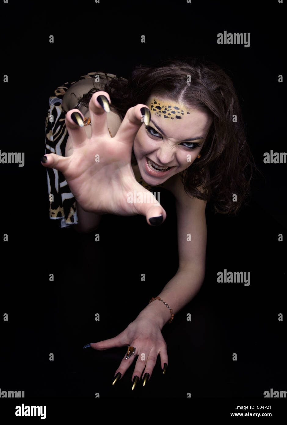 Woman claws hi-res stock photography and images - Alamy