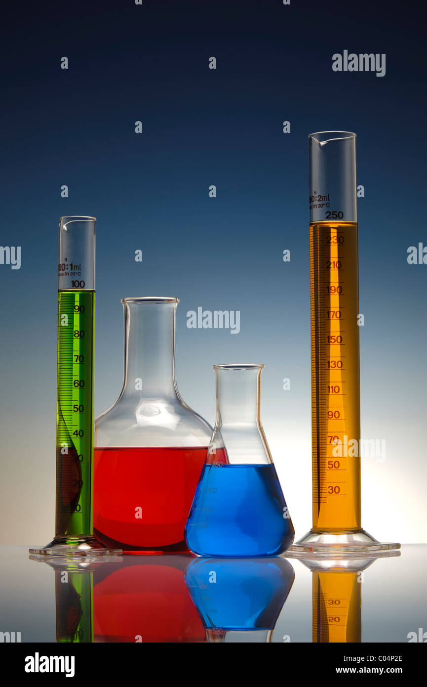 test tube glass in chemistry laboratory Stock Photo - Alamy