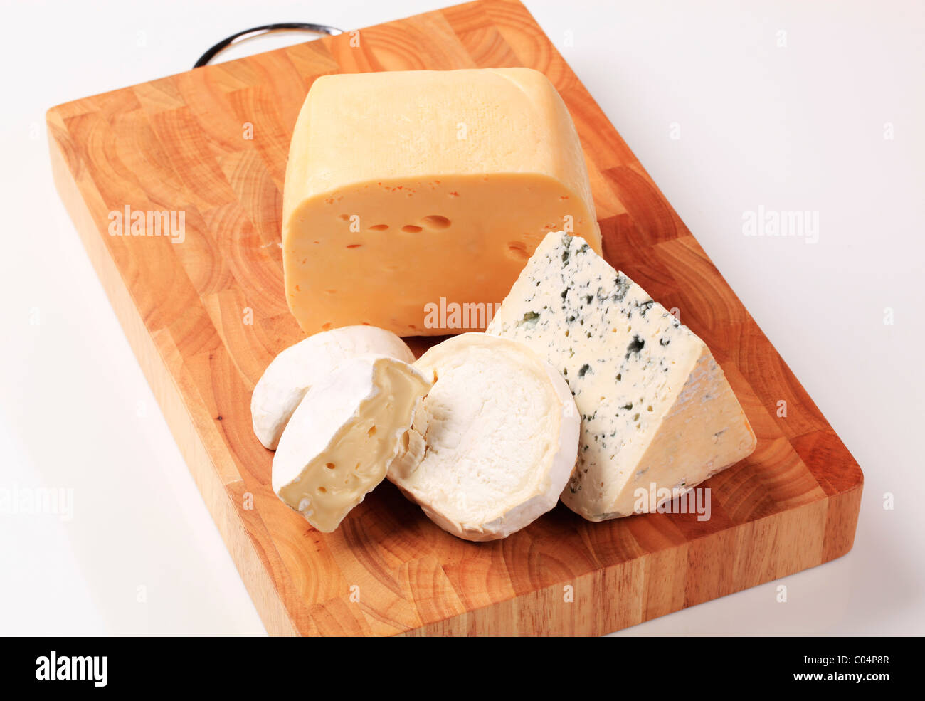 Selection cheeses on cutting hi-res stock photography and images - Alamy