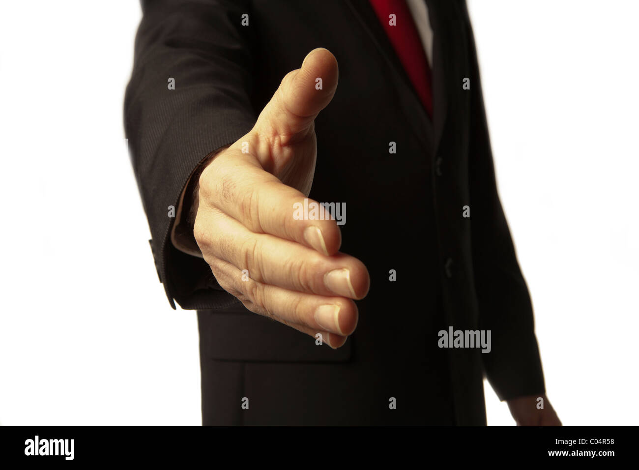 Men in suit hand shaking isolated hi-res stock photography and images ...