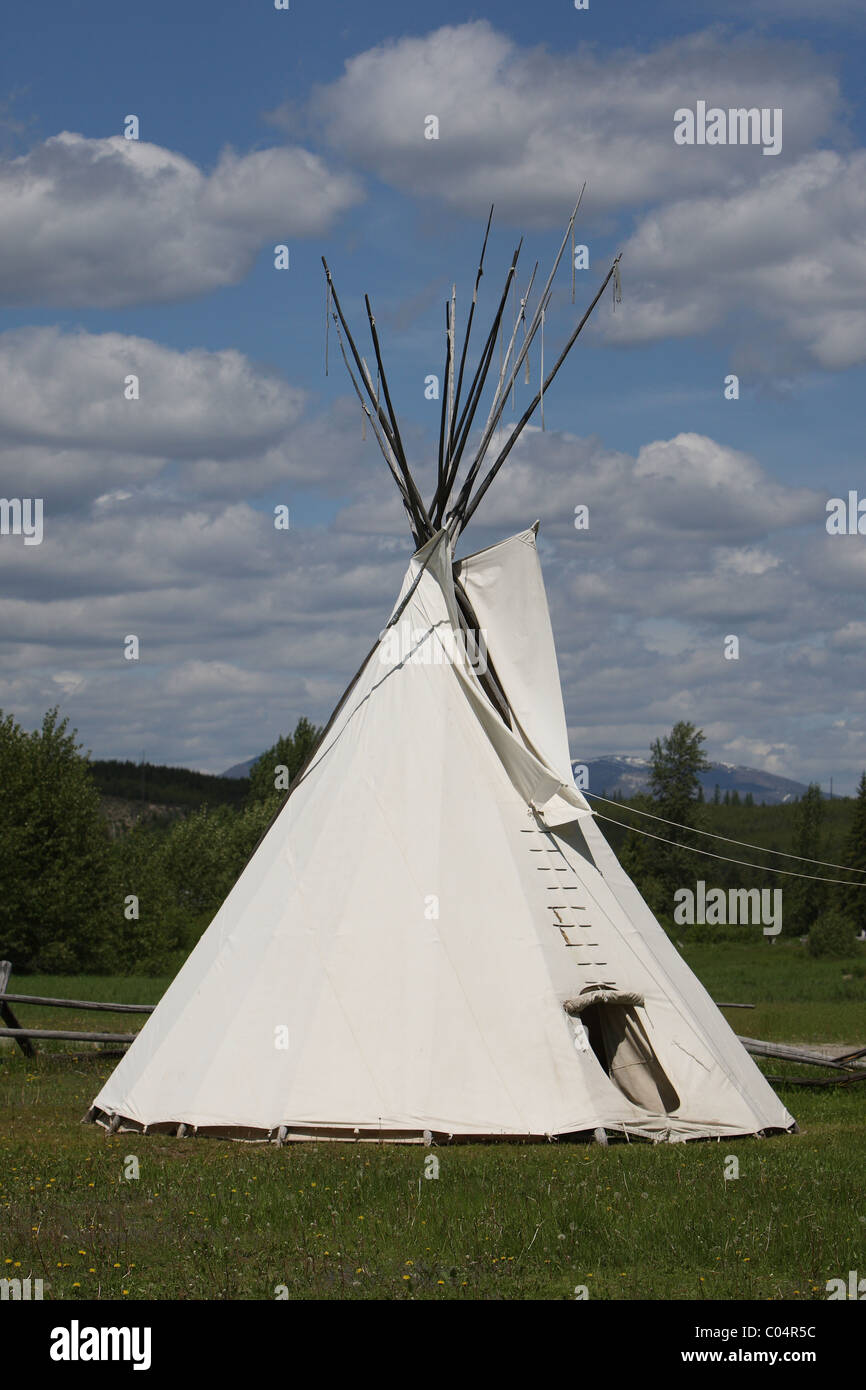 Wigwam poles hi-res stock photography and images - Alamy