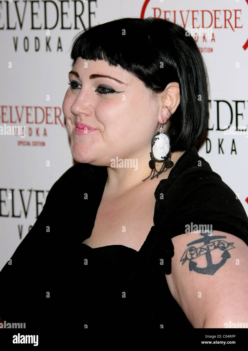 BETH DITTO BELVEDERE RED LAUNCHES WITH USHER HOLLYWOOD LOS ANGELES ...