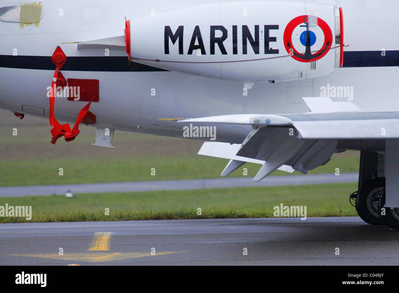 french military airplane marine Stock Photo - Alamy