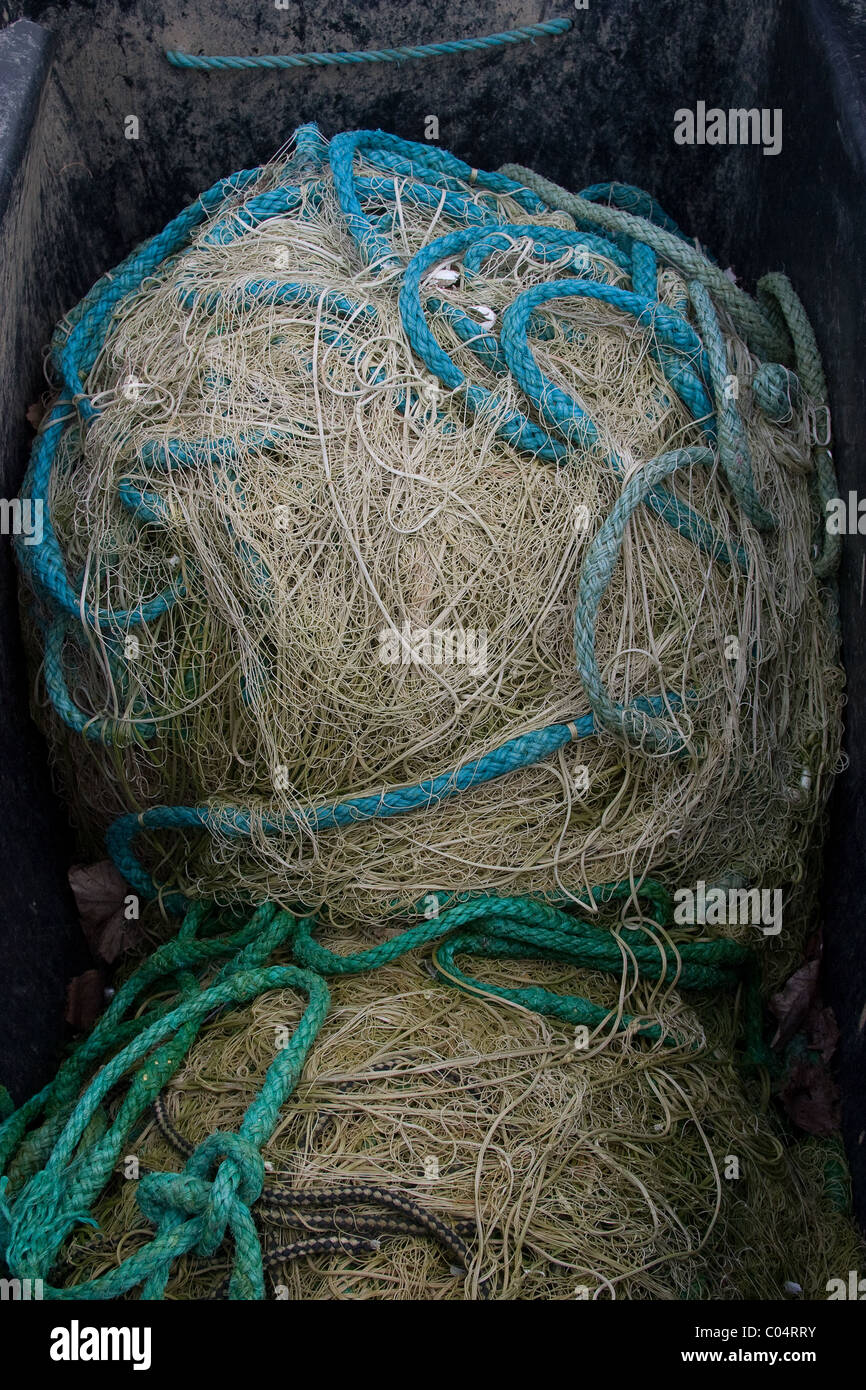 sea fishing trawling nets Stock Photo - Alamy