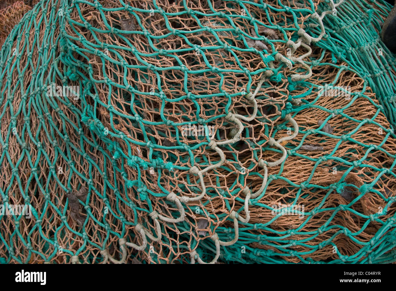 sea fishing trawling nets Stock Photo - Alamy