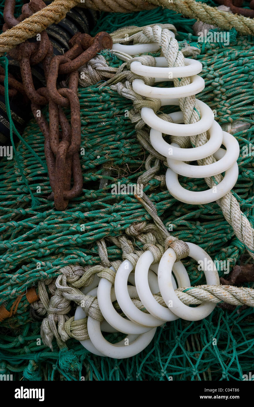 sea fishing trawling nets Stock Photo - Alamy