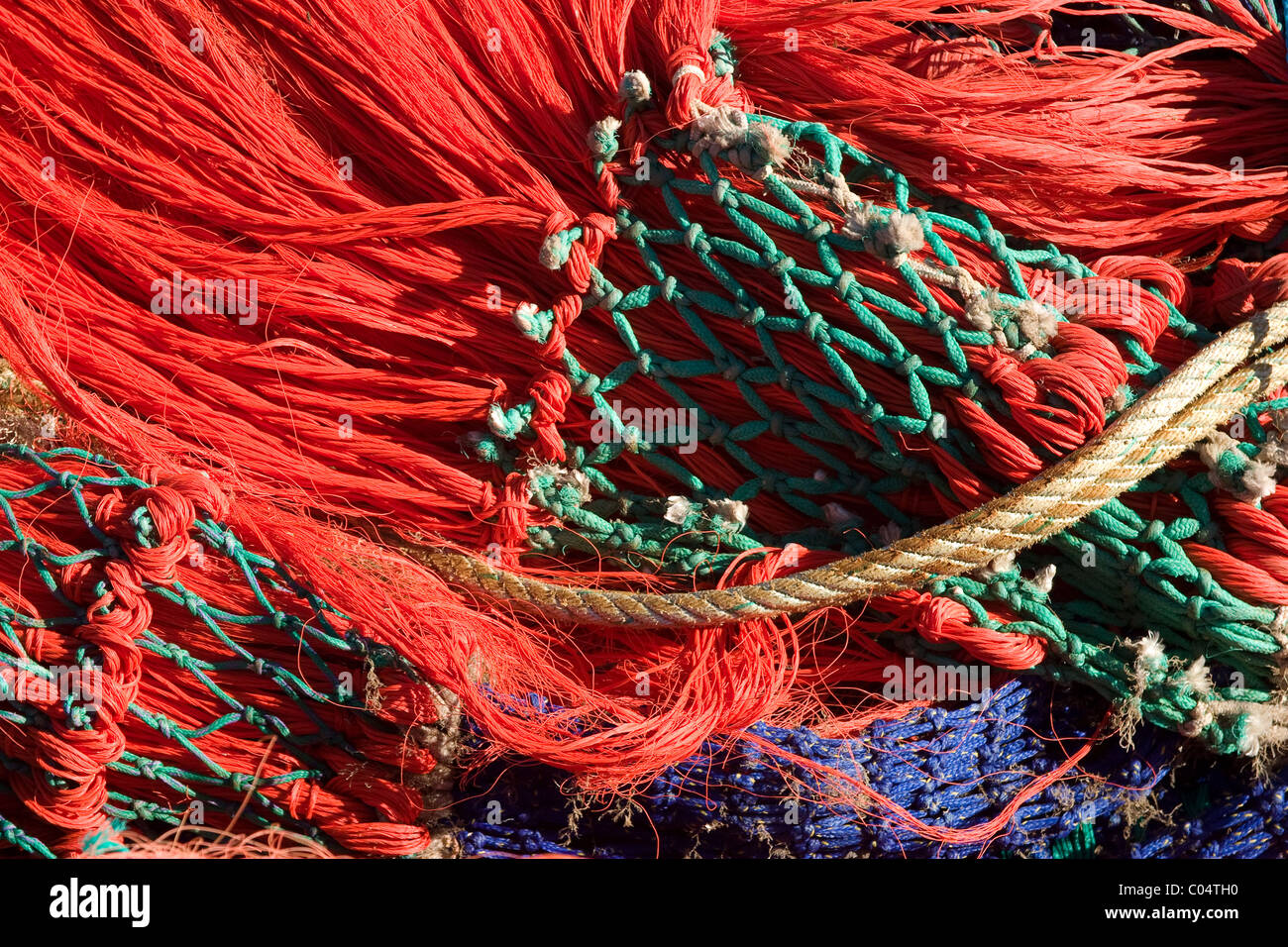 sea fishing trawling nets Stock Photo - Alamy