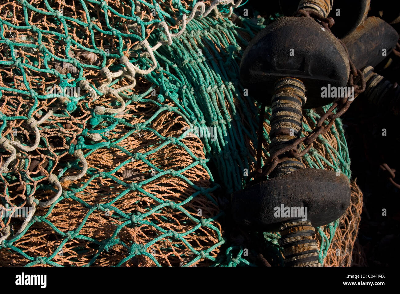 sea fishing trawling nets Stock Photo - Alamy