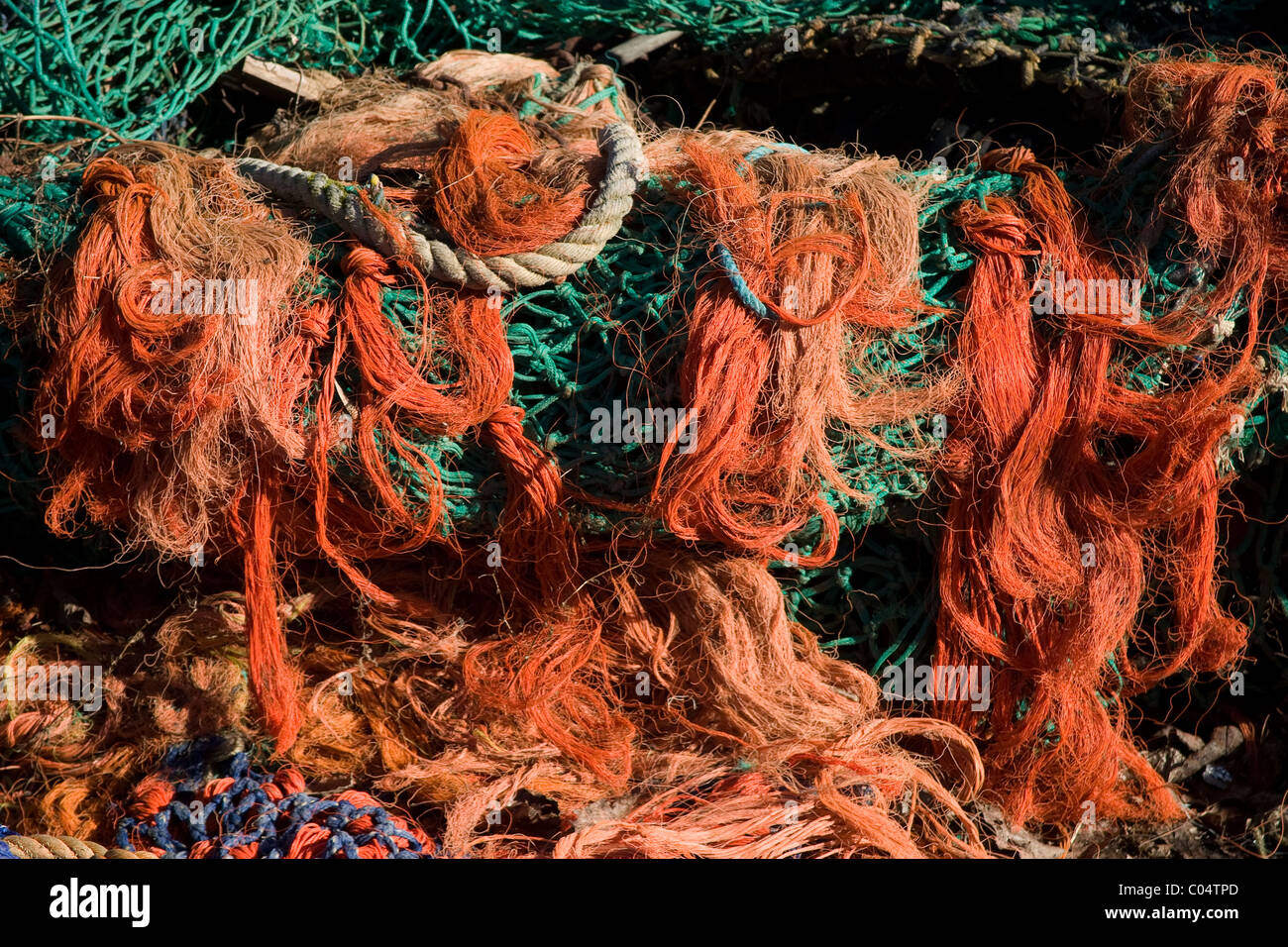 sea fishing trawling nets Stock Photo - Alamy