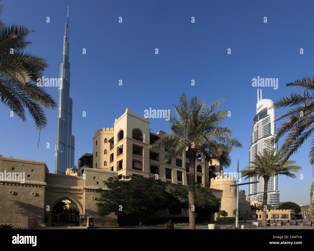 The address downtown burj dubai hi-res stock photography and images - Alamy