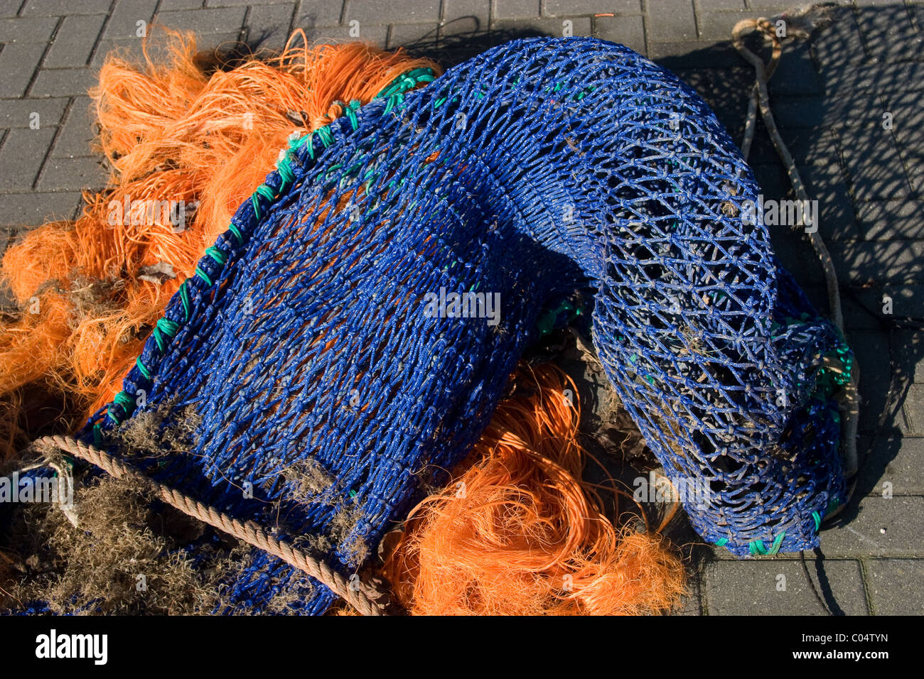 sea fishing trawling nets Stock Photo - Alamy