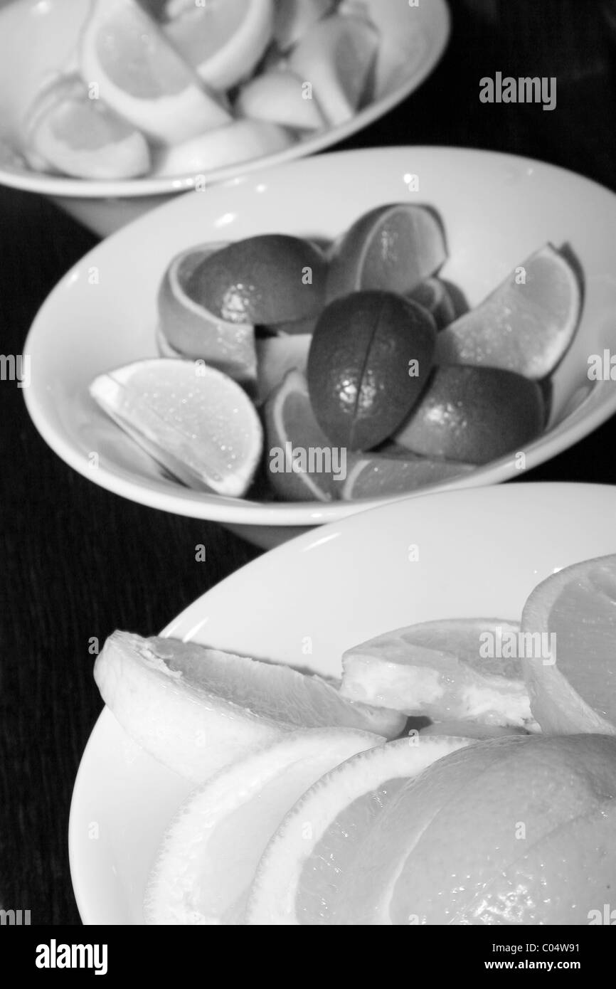 Citrus lime fruit in Black and White Stock Photos & Images - Alamy
