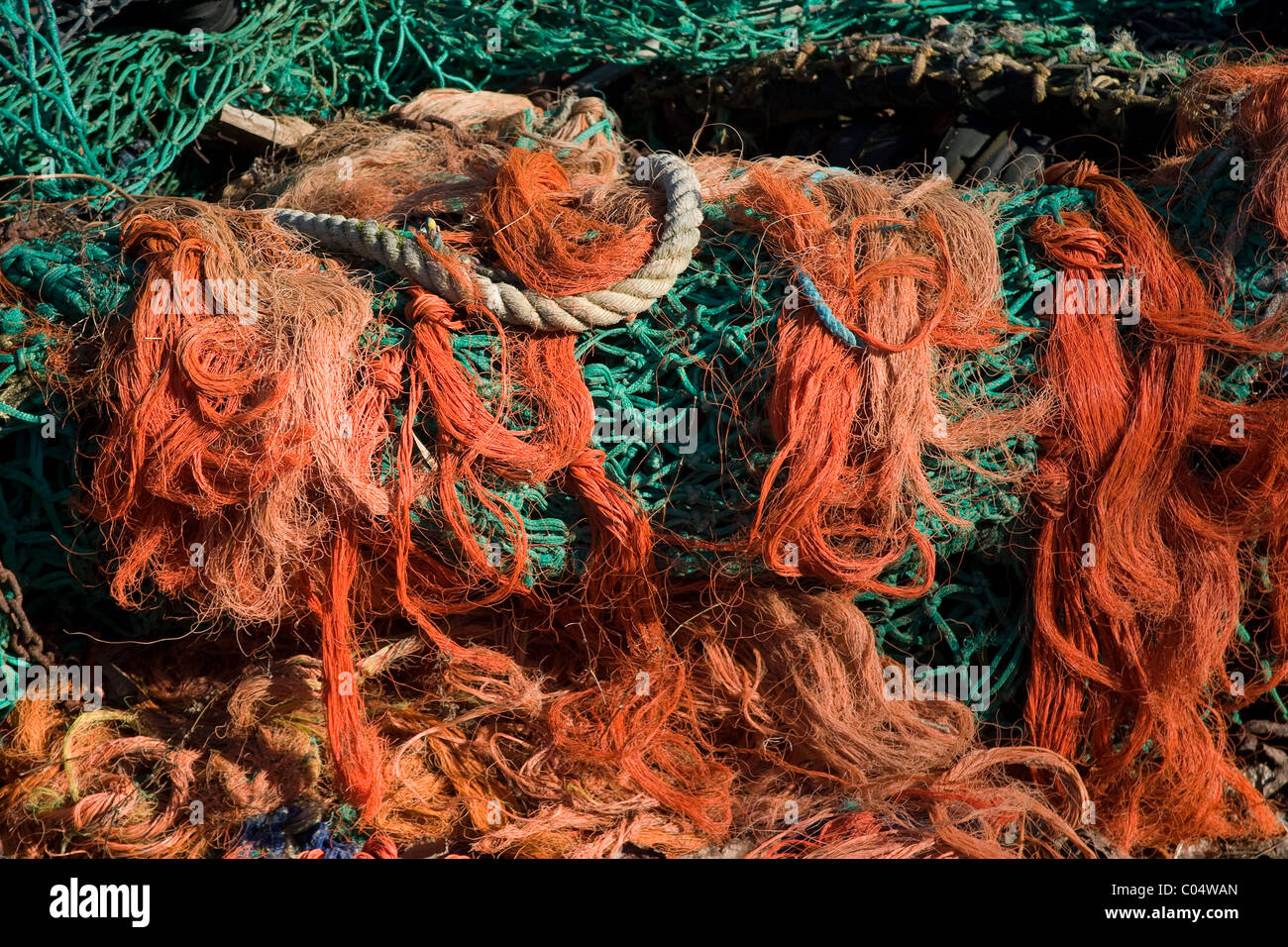 sea fishing trawling nets Stock Photo - Alamy