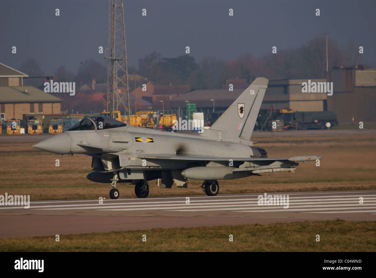Eurofighter Typhoon at RAF Coningsby Stock Photo - Alamy